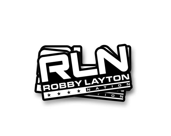 RLN Logo Sticker 3-Pack – Robby Layton Nation Official Store
