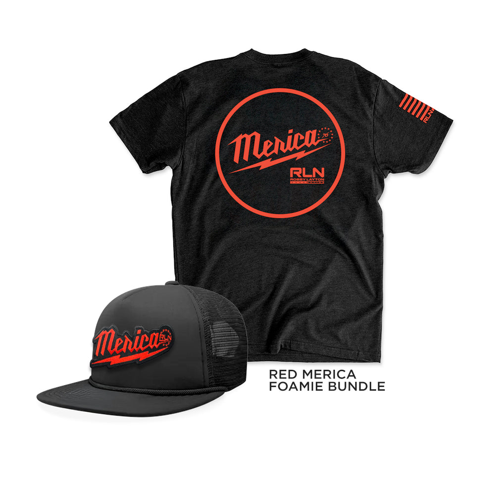 Red Merica Foamie Bundle – Robby Layton Nation Official Store