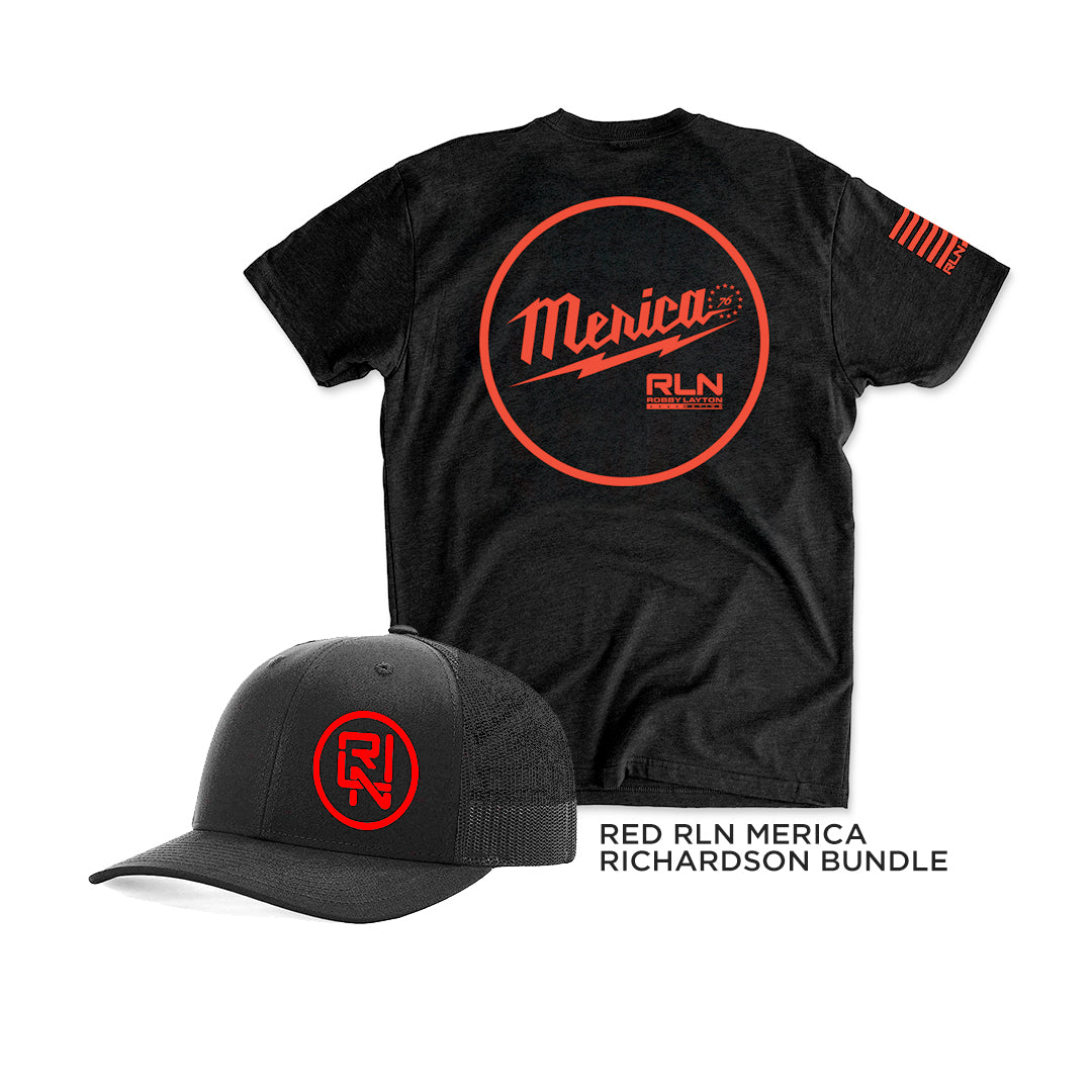 Red RLN Merica Richardson Bundle – Robby Layton Nation Official Store
