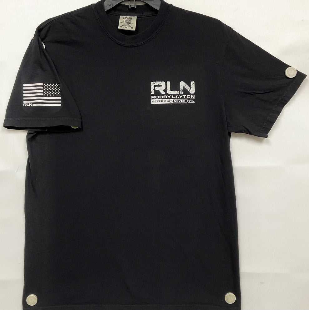 Never Quit Never Fail V2 Black – Robby Layton Nation Official Store
