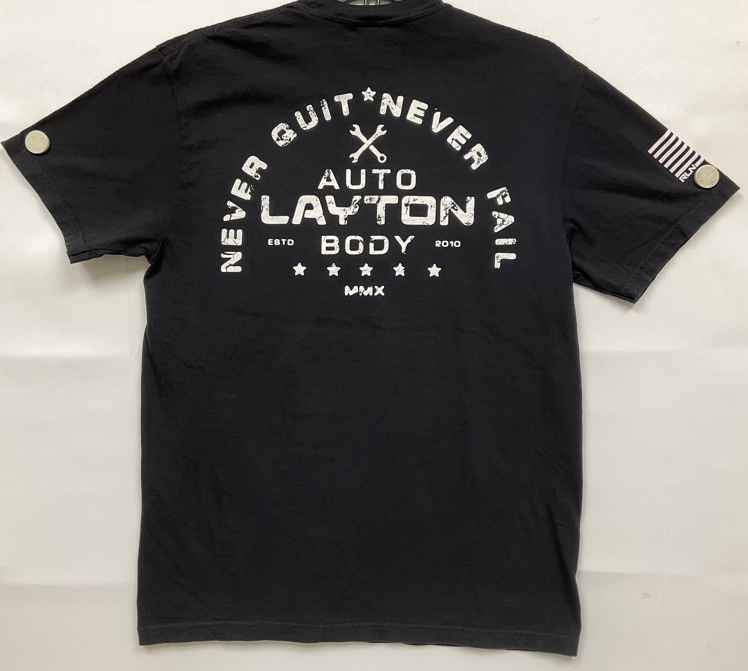 Never Quit Never Fail V2 Black – Robby Layton Nation Official Store