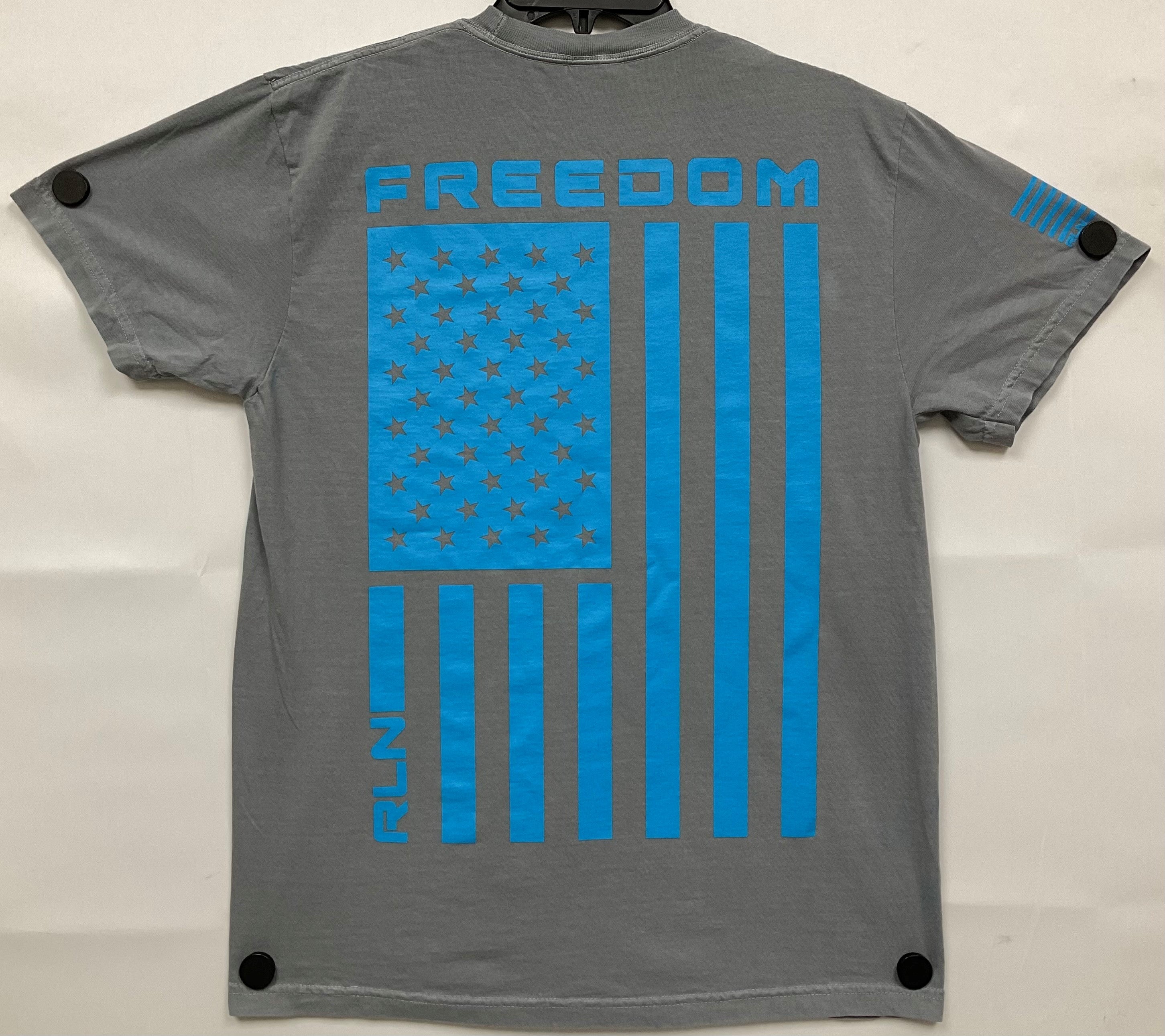 Freedom T-Shirt Grey – Robby Layton Nation Official Store