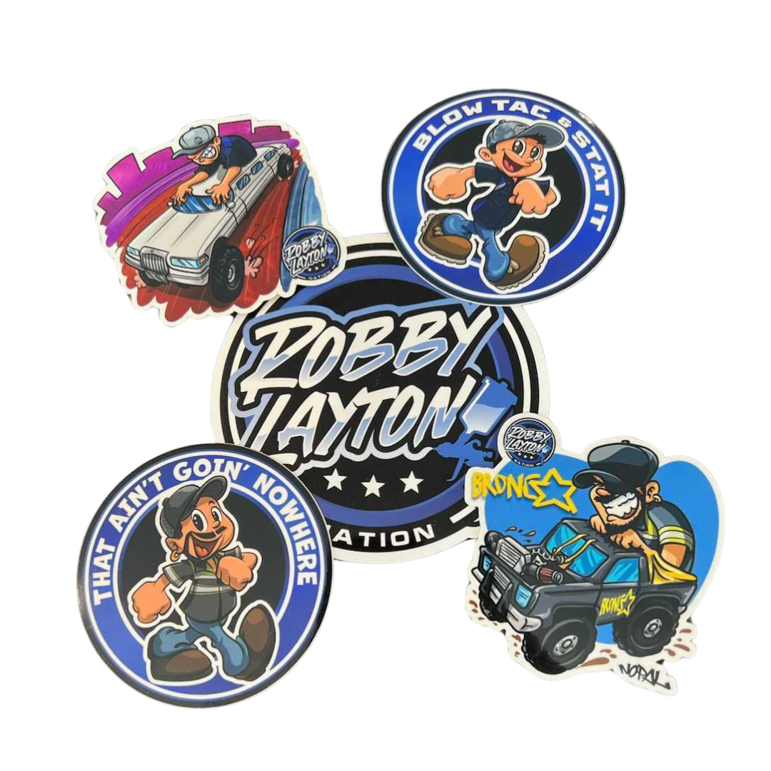 Robby Layton Sticker Pack – Robby Layton Nation Official Store